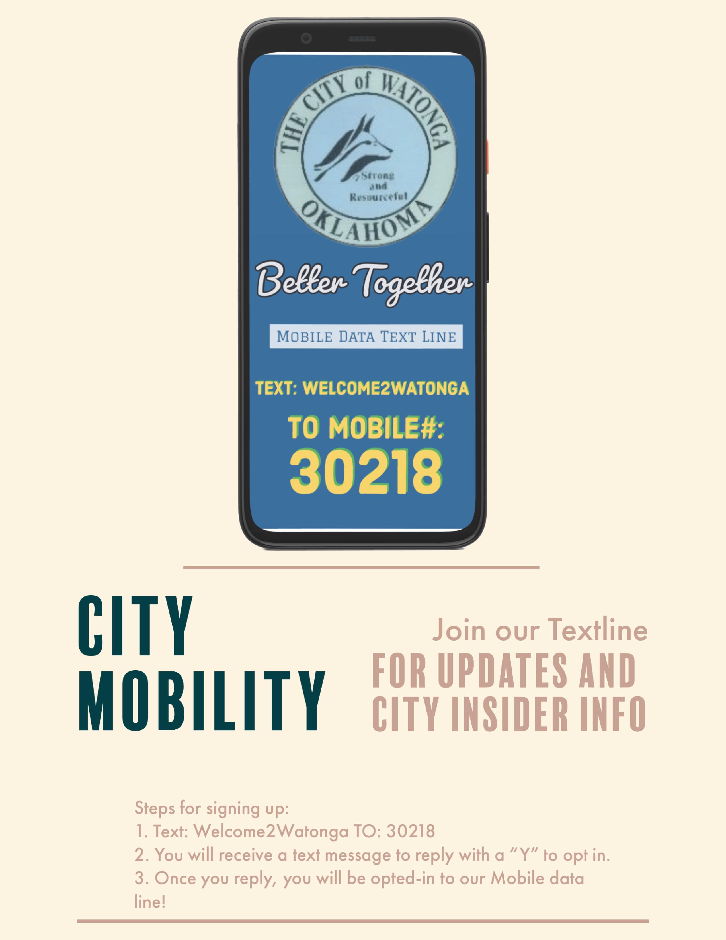 Join the BRAND NEW CITY OF WATONGA MOBILE CLUB – BrandLogix Mobile ...